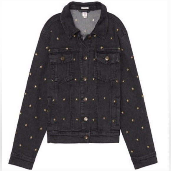 Victoria's Secret | Jackets & Coats | Victorias Secret Star Denim ...